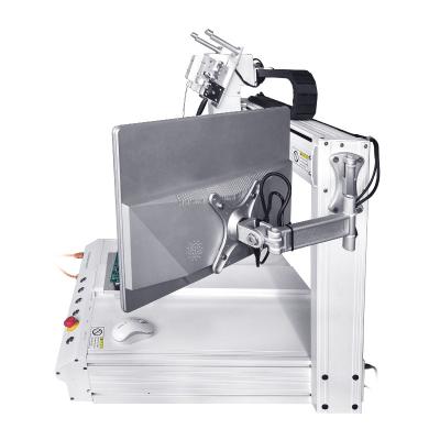 China Digitaal scherm automatische soldeerrobot witte kleur met dubbel hoofd Te koop