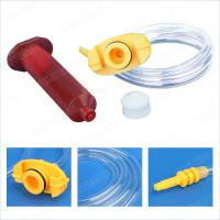 China TE Yellow Syringe Barrel Adapters Multi Function Wear Resistant for sale