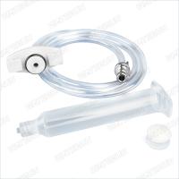 China TS White Durable Dispensing Barrels , Plastic Syringe Adapter Set for sale
