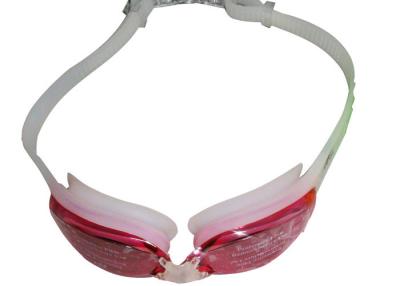 中国 女の子のためのシリコーンの水泳のゴーグルの規定のスポーツ ガラス 販売のため