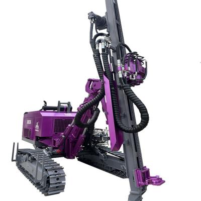Cina Cingolo DTH idraulico che perfora Rig Rotary Borehole Depth 50m in vendita