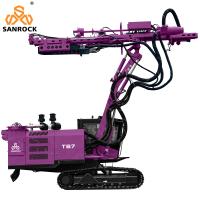 China Crawler Top Hammer Drill Rig Hydraulic DTH Drilling Rig With Automatic Rod Changing System for sale