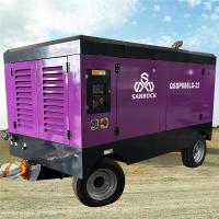 China High Pressure Mining Diesel Engine Screw Air Compressor Machine for sale