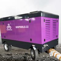 China High Pressure Mining Diesel Engine Screw Air Compressor Machine for sale