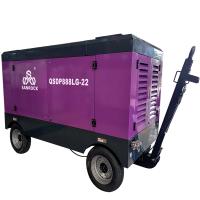 China High Pressure Mining Diesel Engine Screw Air Compressor Machine for sale