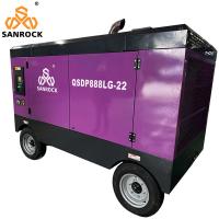 China High Pressure Mining Diesel Engine Screw Air Compressor Machine for sale