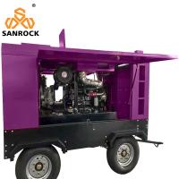 China Mining High Pressure Diesel Screw Compressor Equipment for sale
