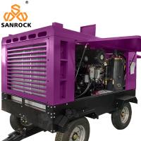 China Mining High Pressure Diesel Screw Compressor Equipment for sale