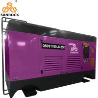 China High Pressure Diesel Driven Mining Screw Air Compressor Machine for sale