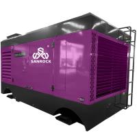 China High Pressure Diesel Driven Mining Screw Air Compressor Machine for sale
