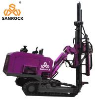 China Surface Borehole Drilling Rig Mining Crawler DTH Drilling Rig Hydraulic Drilling Machine for sale
