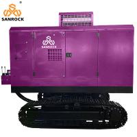 China Crawler Screw Air Compressor Machine Mining Diesel Engine Rotary Screw Air Compressor for sale