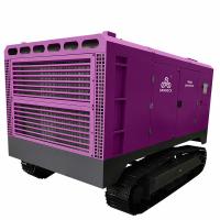 China Crawler Screw Air Compressor Machine Mining Diesel Engine Rotary Screw Air Compressor for sale