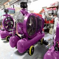 China Mini Air Compressor Industrial Air Compressor Machine Belt Driven Piston Air Compressor for sale