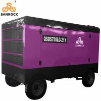 China Manufacturer Mining Diesel Screw Compressor Machine for sale