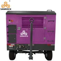 China Mining High Pressure Air Compressor Screw Direct Driven Mobile Air Compressor Machine for sale