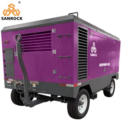 China Compact Screw Air Compressor for Mining Cooling Air or Water Cooled 10.3 150 bar psi for sale
