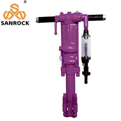 China Hand Held Air Leg Jack Hammer Pneumatic Rock Drill YT24 Small Rock Drilling Machine for sale