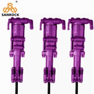 China Air Leg Pneumatic Rock Drill Portable Jack Hammer YT26 Small Rock Drilling Rig Machine for sale