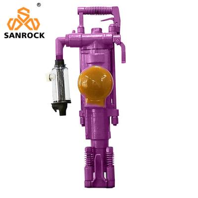 China Air Leg Rock Drill YT27 Pneumatic Jack Hammer Mining Portable Rock Drilling Machine for sale