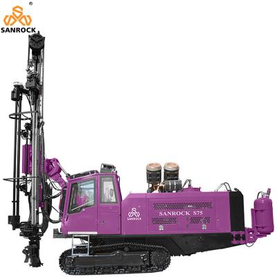China Integrated DTH Drilling Equipment Depth 28m Hydraulic Mining Drilling Rig Machine Crawler Drilling Rig for sale