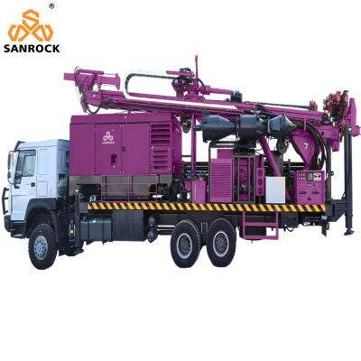 China Truck Mounted Reverse Circulation Drilling Machine High Drilling Efficiency Exploration RC Drilling Rig for sale
