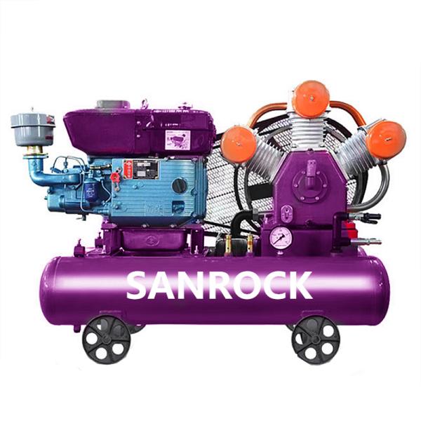 Compact Air Compressor 3 Cylinder Belt Driven Air Compressor Industrial Piston Air Compressor Machine