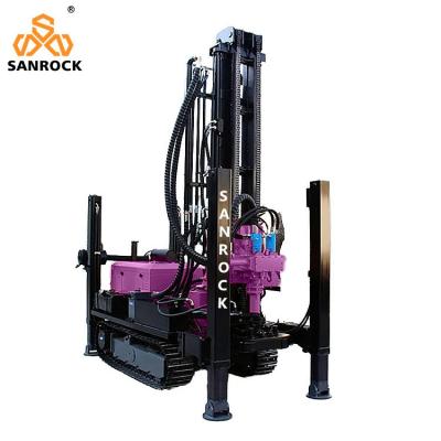 China Water Borehole Drilling Machine High Productivity Crawler Drilling Rig Deep Water Well Drilling Rigs for sale