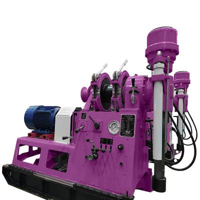 China Hydraulic Core Drilling Rig Depth 300m 500m Core Hole Drilling Machine Diamond Core Drill Rig for sale