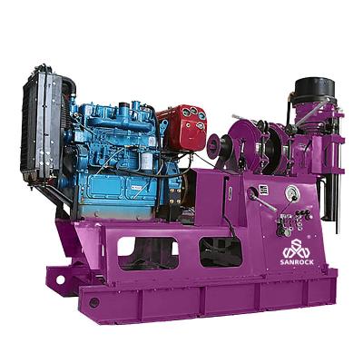 China Rock Core Drilling Machine Geological Drilling Equipment Diesel Engine 33kw Core Drilling Rig for sale