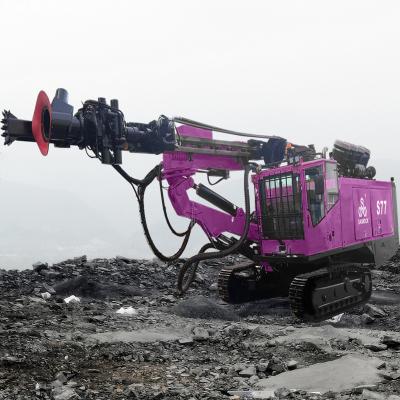 Hard Rock Borehole Drilling Equipment Depth 36m Mining Drilling Machine Crawler DTH Drilling Rig