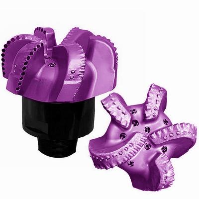 China Broca de perforación de petróleo PDC con punta de carburo de tungsteno, broca PDC de cuerpo matriz en venta