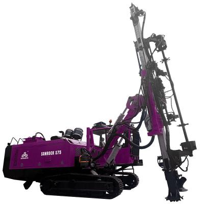 China Surface DTH Drilling Rig Depth 28m Crawler Blast Hole Drill Rig Integrated Drilling Equipment for sale