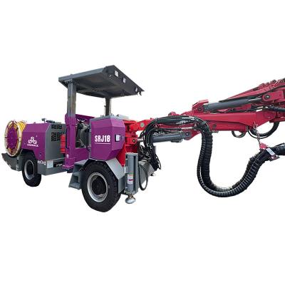 China Underground Tunnel Drill Rig Rotation Speed 215rpm Mining Equipment Hydraulic Jumbo Drilling Rig Machine for sale