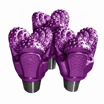 China Oil Geological Roller Cone Bit Rubber Sealed Bearing TCI Tricone Drill Bit Hard Rock Drilling Bits for sale