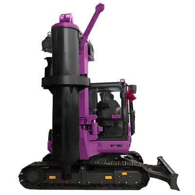 China Compact Rotary Drilling Rigs Urban Construction Works Auger Borehole Drilling Rig Equipment for sale