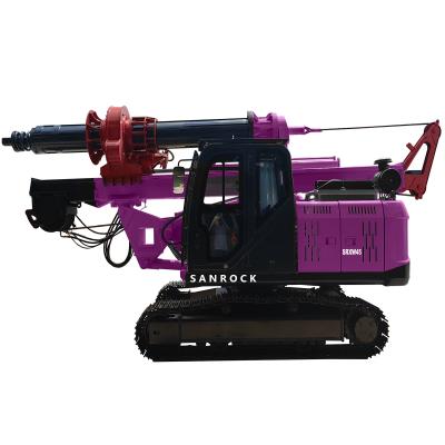 China High Precision Rotary Auger Borehole Drilling Rig 15m Depth Hydraulic Rotary Drilling Rig for sale
