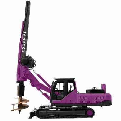 China Crawler Rotary Drilling Rig Engineering Construction Foundation Hydraulic Borehole Drilling Machine for sale