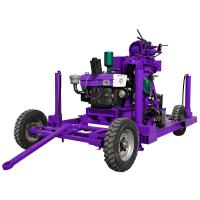 China Exploration Core Drilling Rigs Light Weight Mobile Drilling Rig 200m Core Sample Drilling Rig for sale