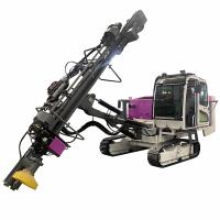 China Mining Drilling Rig Automatic Rod Changing Drilling Machine Diesel Engine Hydraulic DTH Drilling Rig for sale