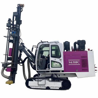 China Integrated DTH Drilling Rig Enclosed Cabin and Automatic Rod Changing System Surface Drilling Rig for Sale for sale