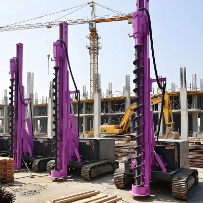 China Diesel Pile Driver Machine Urban Construction Piling Machinery Engineering Photovoltaic Pile Driver for sale