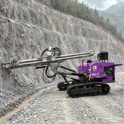 China Split Type DTH Drilling Rig Mining Project 30m Depth Borehole Drilling Rig Crawler Drilling Machine for Sale for sale
