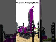 Deep Water Well Drilling Rig Machine Hydraulic Water Drilling Equipment Crawler Water Well Drilling