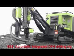 Automatic Integrated DTH Drilling Rig Mining Blast hole Drilling Machine Hydraulic Drilling Rig