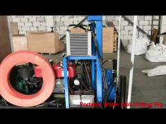 Water Well Borehole Drilling Rig Hydraulic Drilling Rig Trailer Mounted Water Well Drilling Rigs
