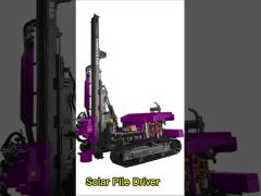Rotary Pile Driver Machine Hydraulische schroef Pile Driving Rig Photovoltaic Solar Pile Driver