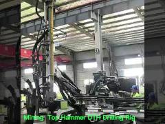 Integrated Hydraulic DTH Drill Rig Mining Equipment Automatic Borehole Drilling Rig