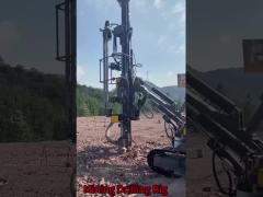DTH Hammer Drilling Equipment Hydraulic Borehole Drill Machine Integrated DTH Drill Rig