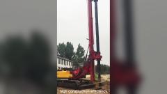 Rotary Drilling Rig Photovoltaic Station Foundation Pile Construction Machine Hydraulic Drilling Rig